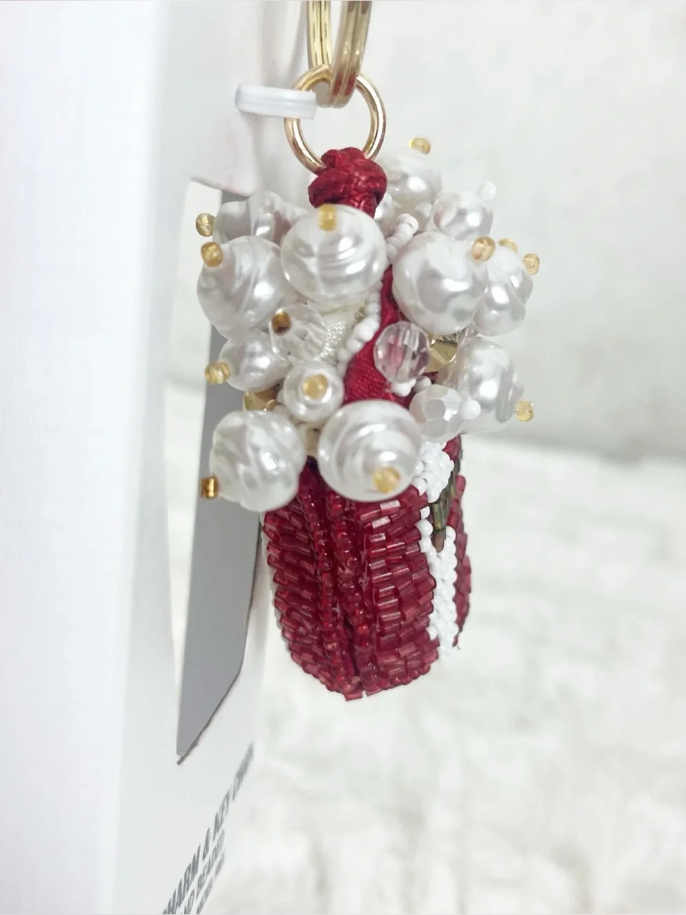 Haute Hippie | Bags | Haute Hippie Beaded Popcorn Bucket Bag Charm ...
